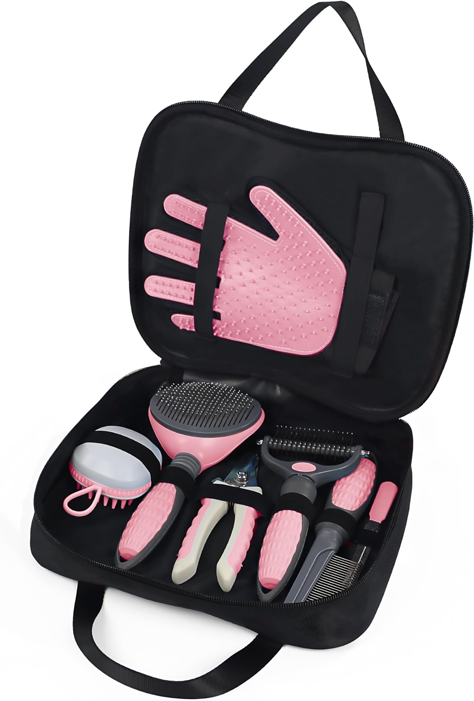 Amazon.com: Alfie Pet - Devin 8-piece Home Grooming Set - Flea Comb ...