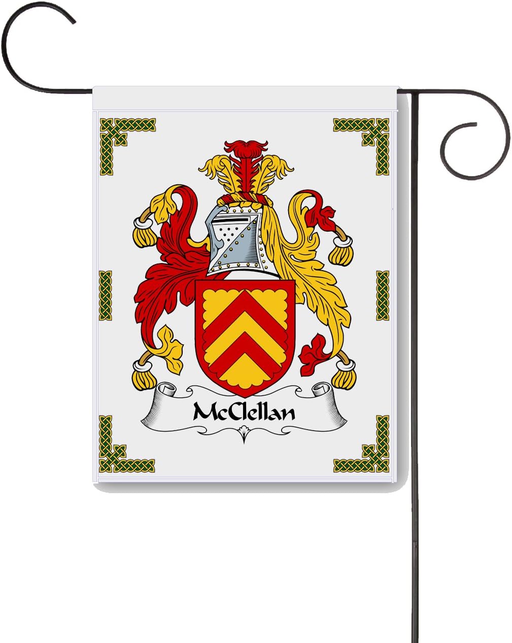 Amazon.com : McClellan Coat of Arms/McClellan Family Crest 11 X 15 ...