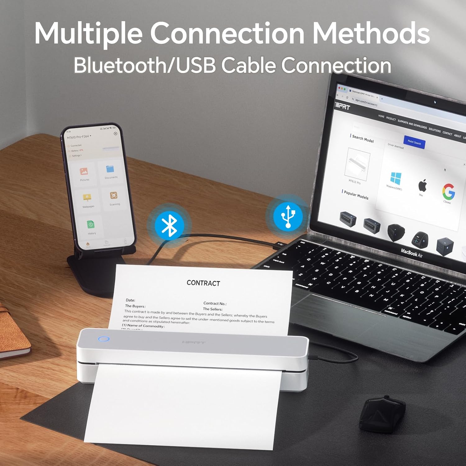 HPRT MT610 Pro Portable Printer User Manual