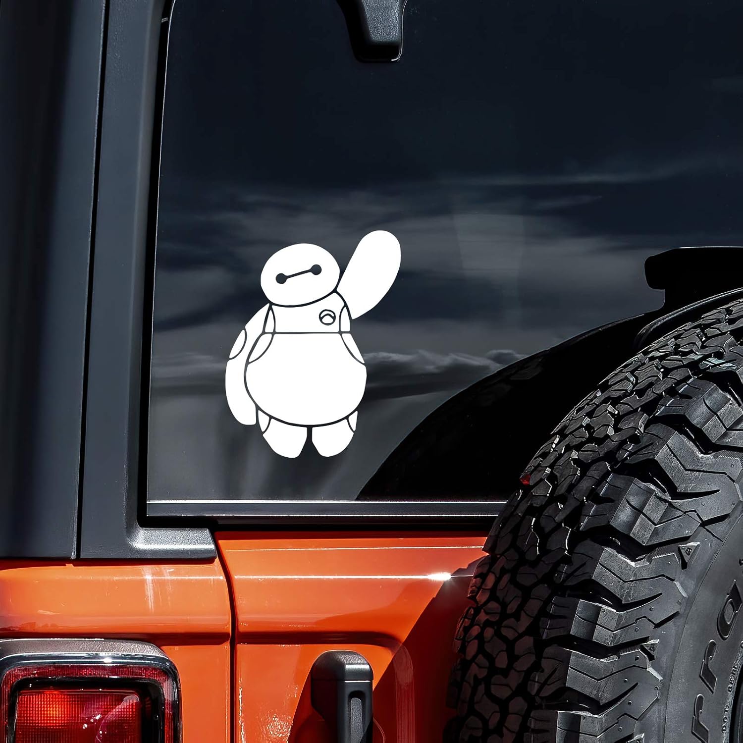 Baymax Big Hero 6 Decal Vinyl Sticker|Cars Trucks Vans Walls Laptop ...