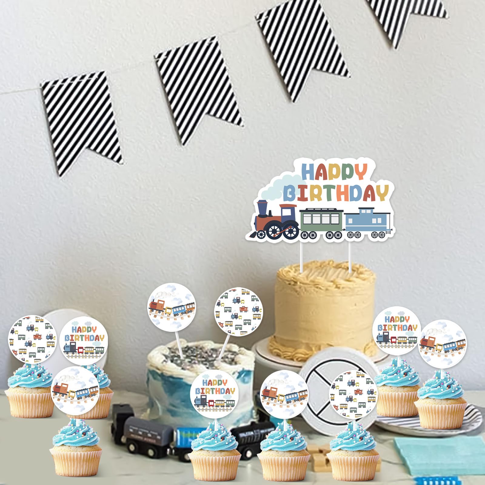 First Lap Around The Track Birthday Theme Sursurprise Train Theme ...