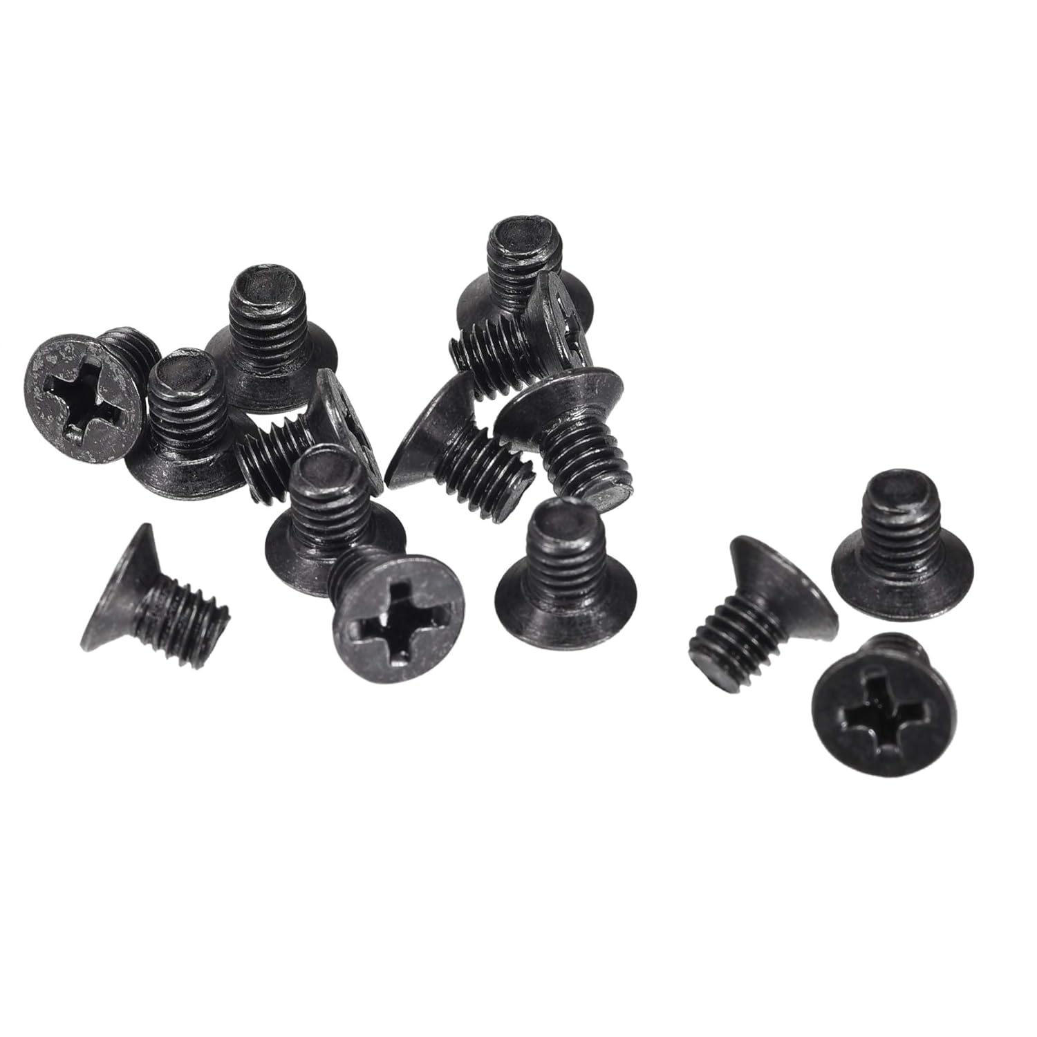 sourcing map M4 x 6mm Phillips Screw Fastener Black for Laptop PC TV ...