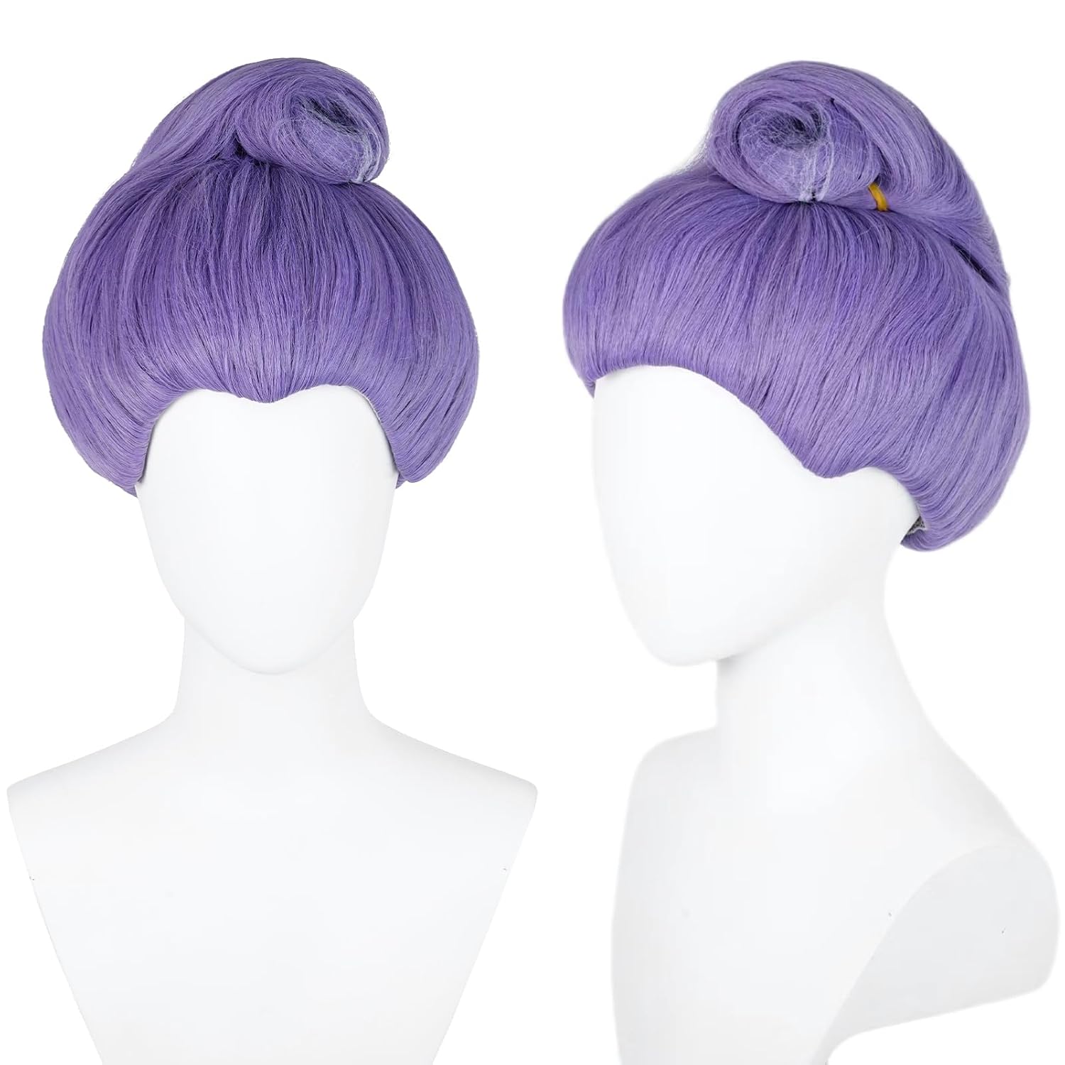 Amazon.com: Light Purple Godmother Cosplay Wig Fairy Tale Movie Cosume ...