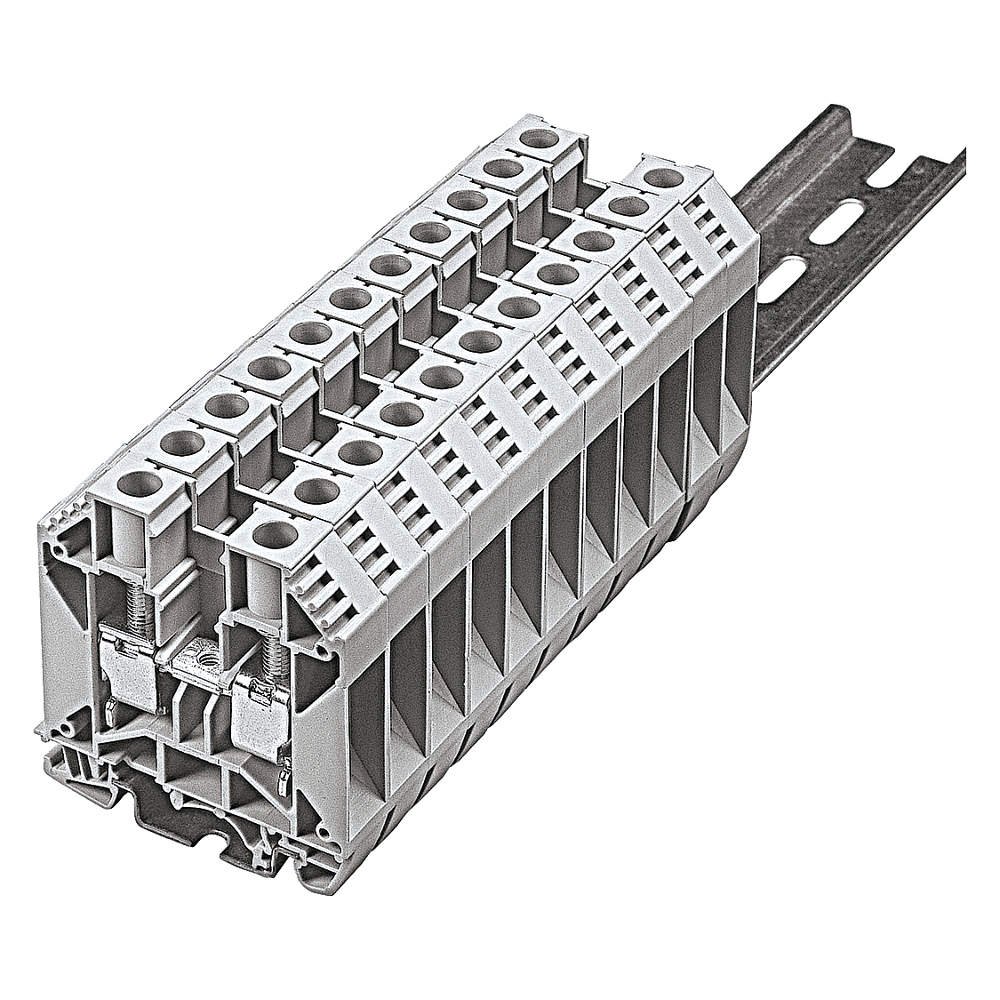 Cooper Bussmann DP100-GY DP Series Terminal Block, 100 Amp, Gray ...