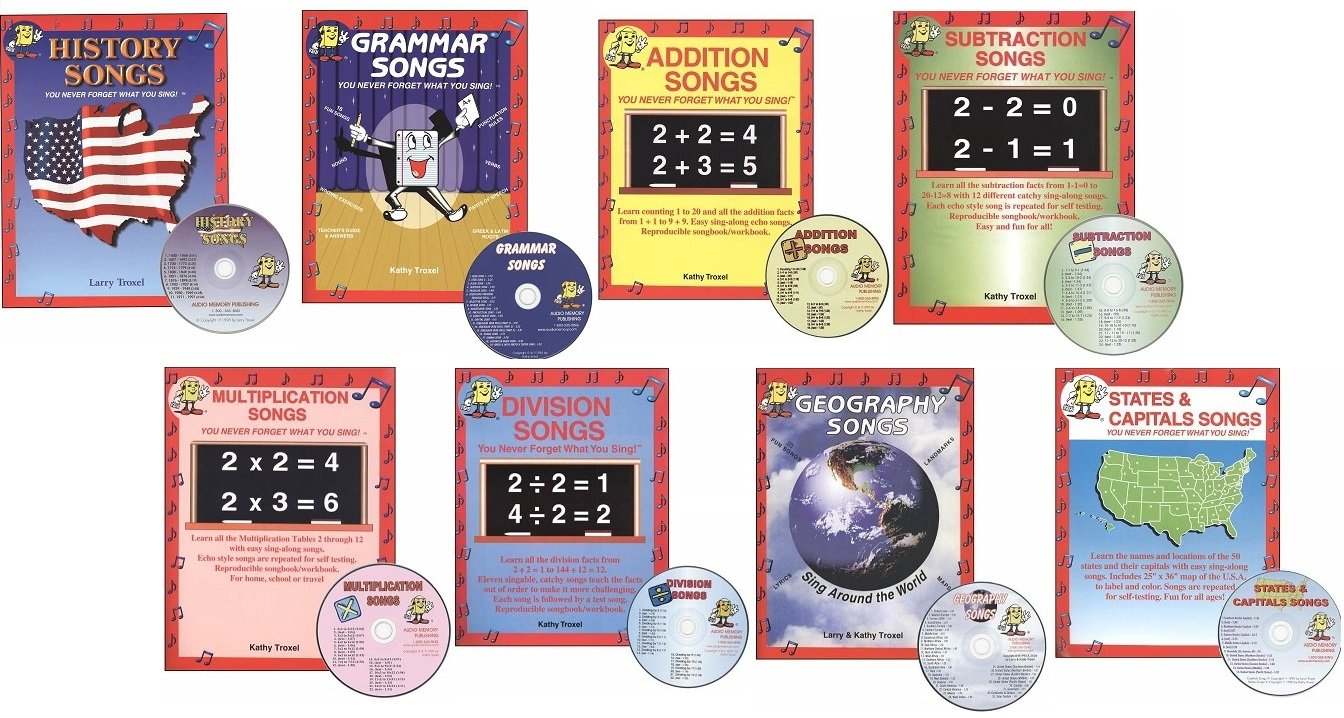 Kathy Troxel - Audio Memory Songs Complete CD SET (You Never Forget ...