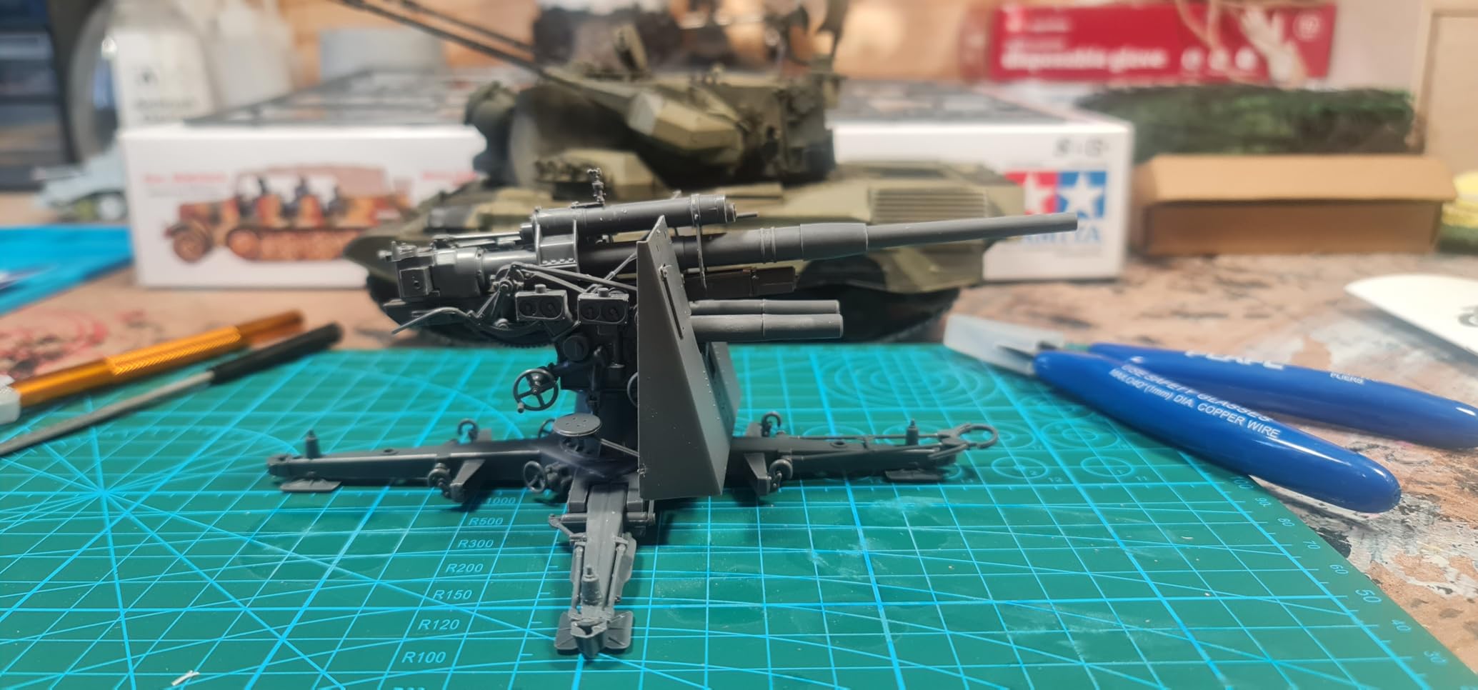 Tamiya 88MM Gun Flak 36/39 1:35 Scale Model Kit : Amazon.com.au: Toys ...