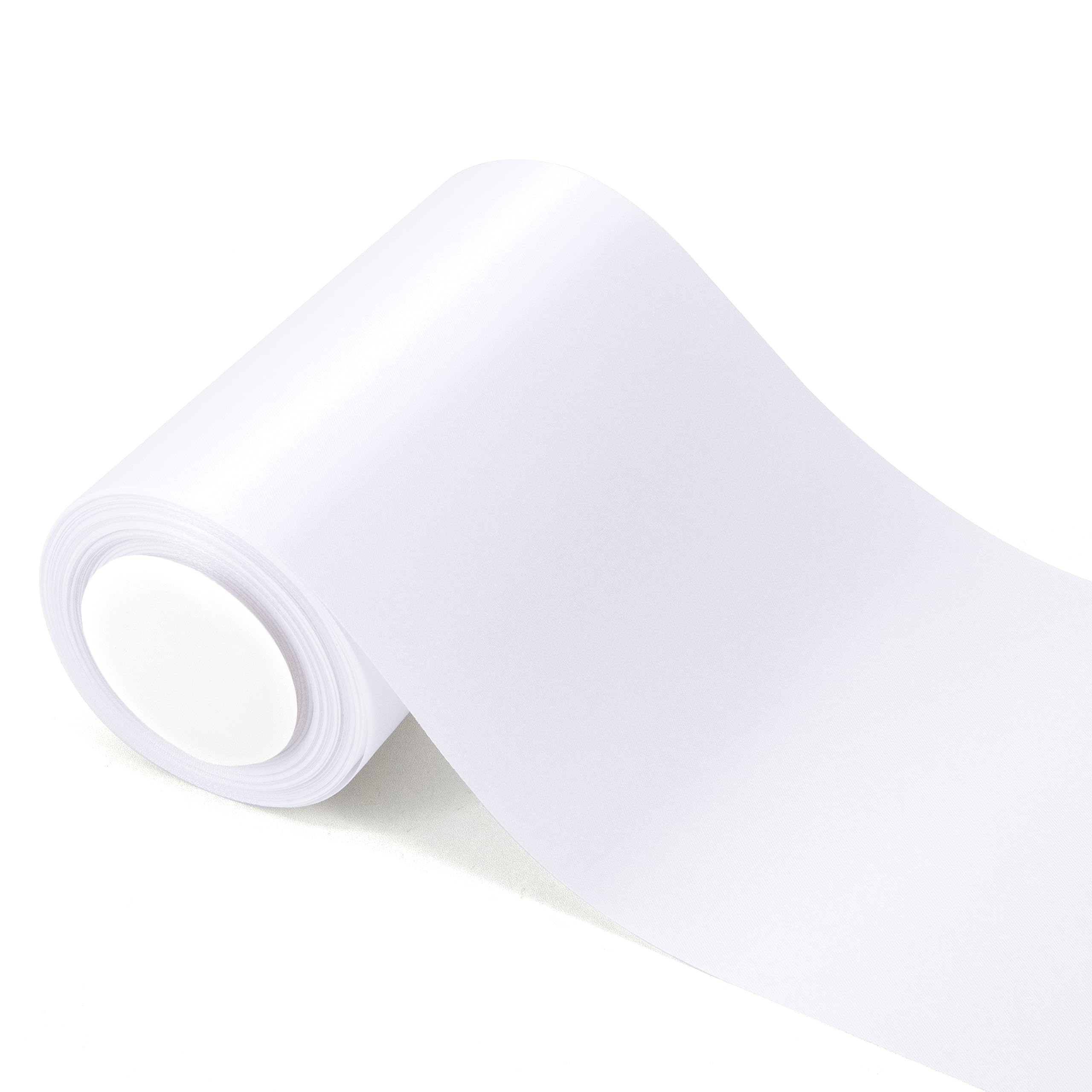 Amazon.com: ADVcer 6 inch White Satin Ribbon, 24 Yard Long Solid Fabric ...