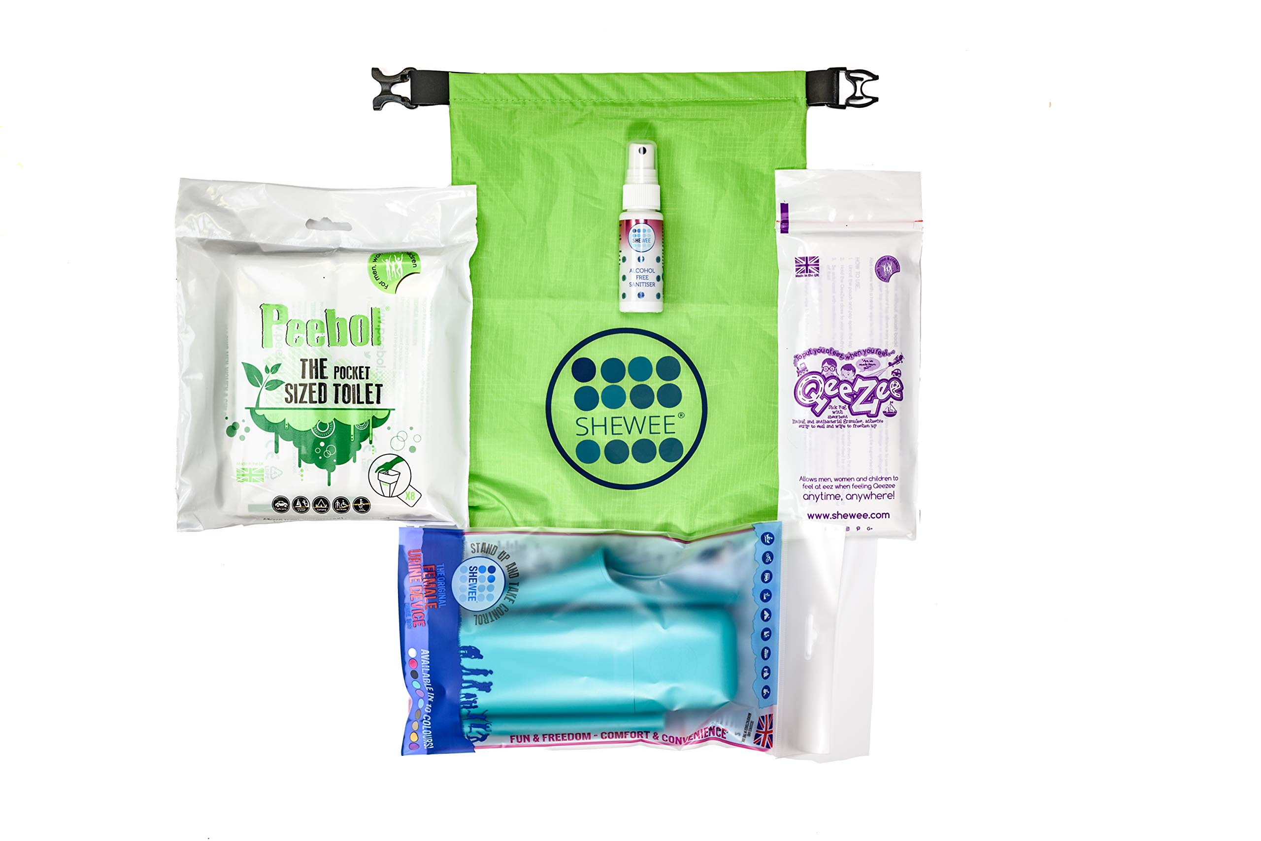 SHEWEE Car & Camp Pack -Reusable Pee Funnel – The Original Female ...