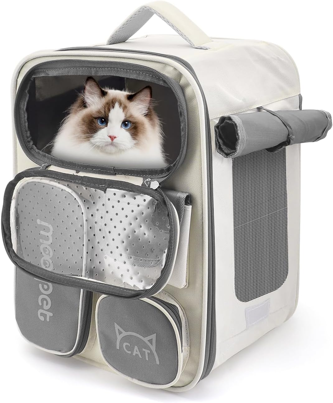 Aszaui -Sac à Dos pour Animal de Compagnie avec Fenêtre en Maille, Sac ...