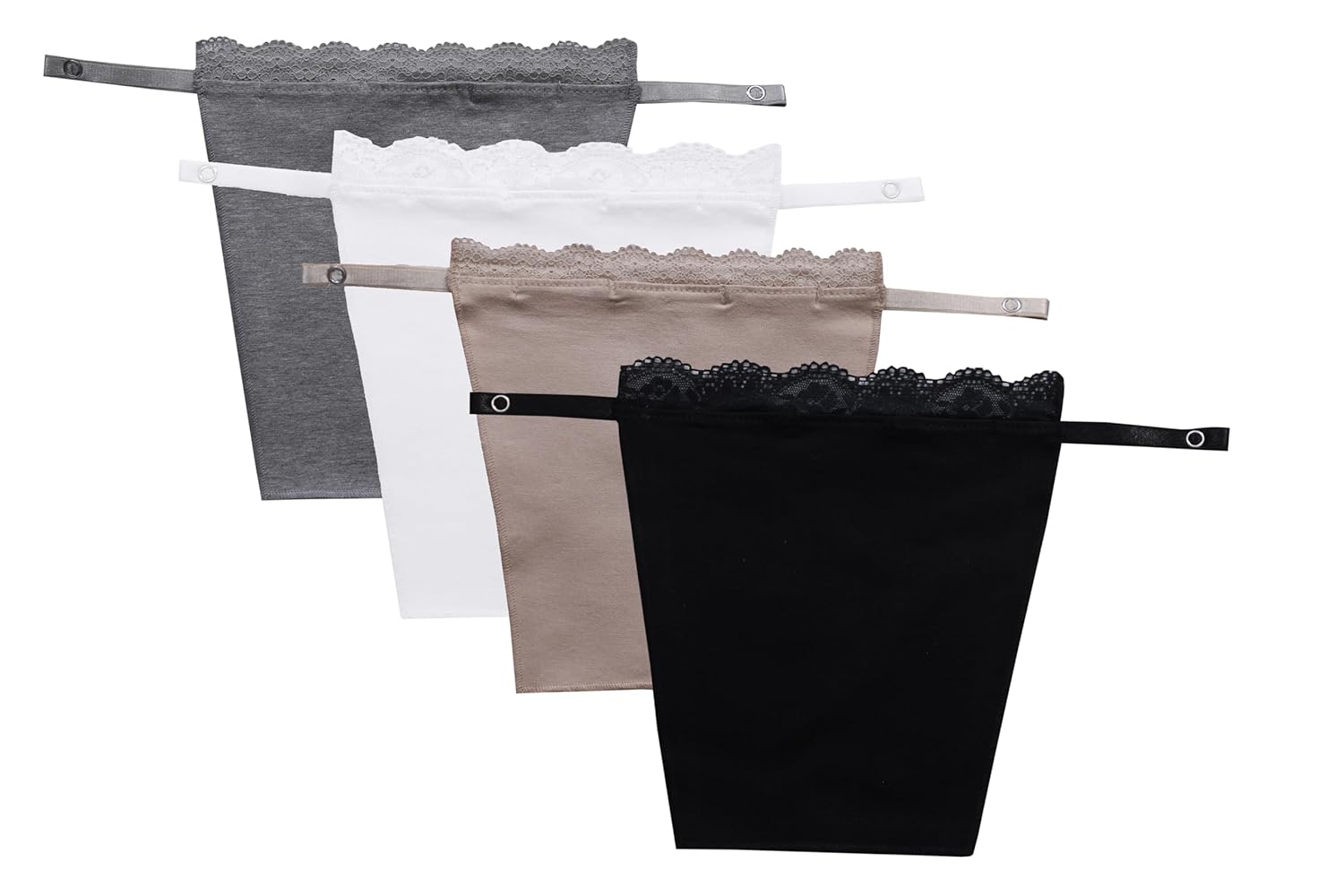 Buy ESPRESSO Women Lady Clip-on Mock Camisole Bra Insert Overlay ...