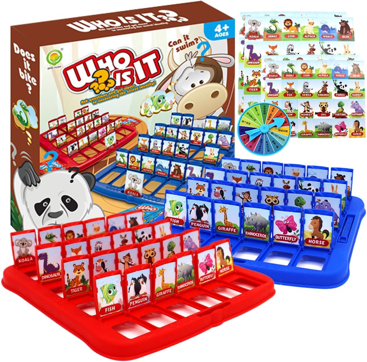 Guess Who I Am Game, Funny Family Guessing Game, Guess Who Board Game ...