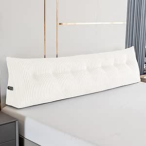 Amazon.com: Activance Large Triangular Headboard Wedge Bed Rest Reading ...