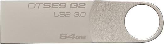 Amazon.com: Kingston Digital 64 GB Data Traveler SE9 G2 USB 3.0 Flash ...