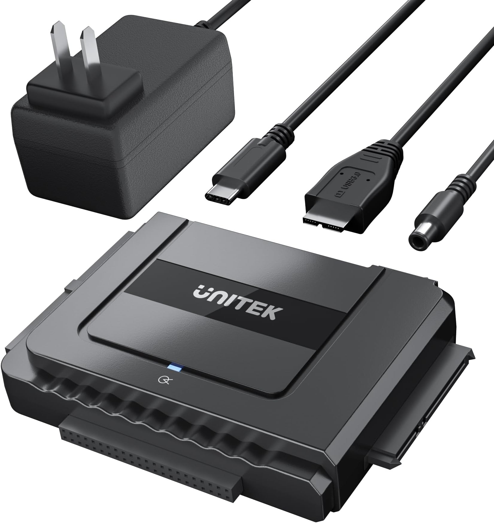 Amazon.com: Unitek USB C to SATA 6Gbps IDE Adapter External Hard Drive ...