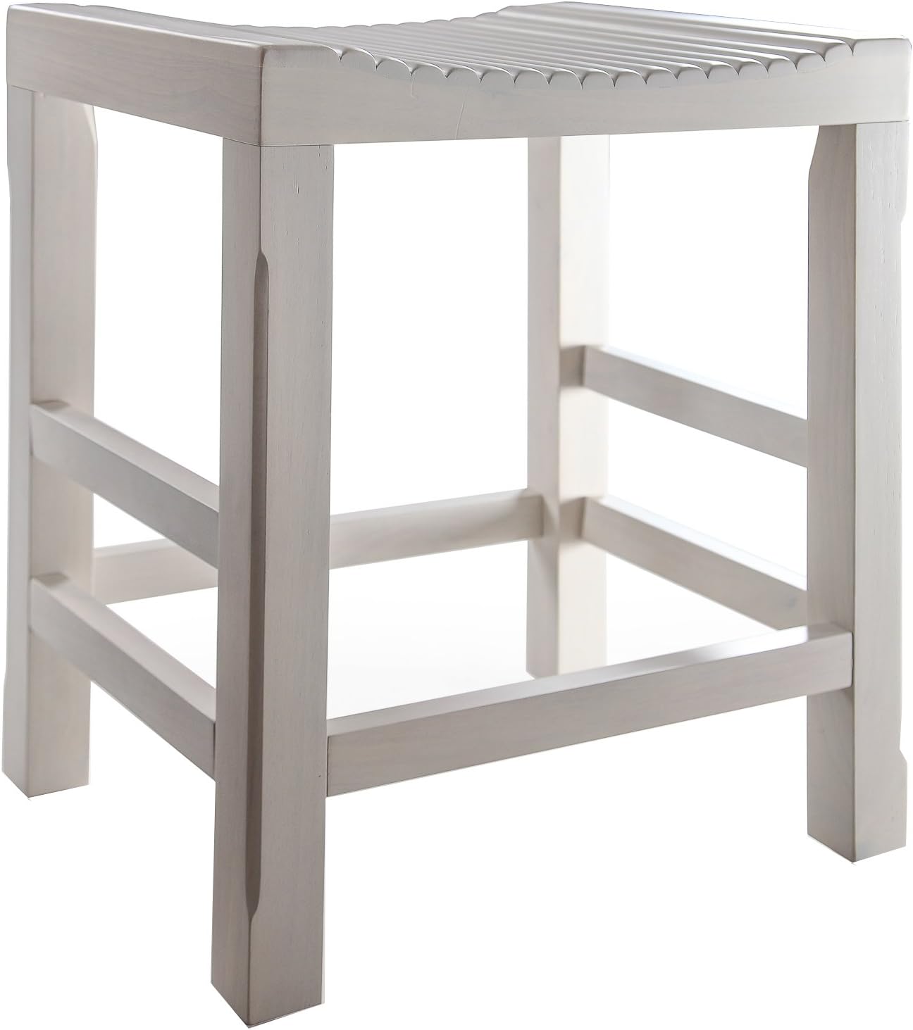 Amazon.com: Posh Pollen Tristan Counter Height Kitchen and Bar Stool ...