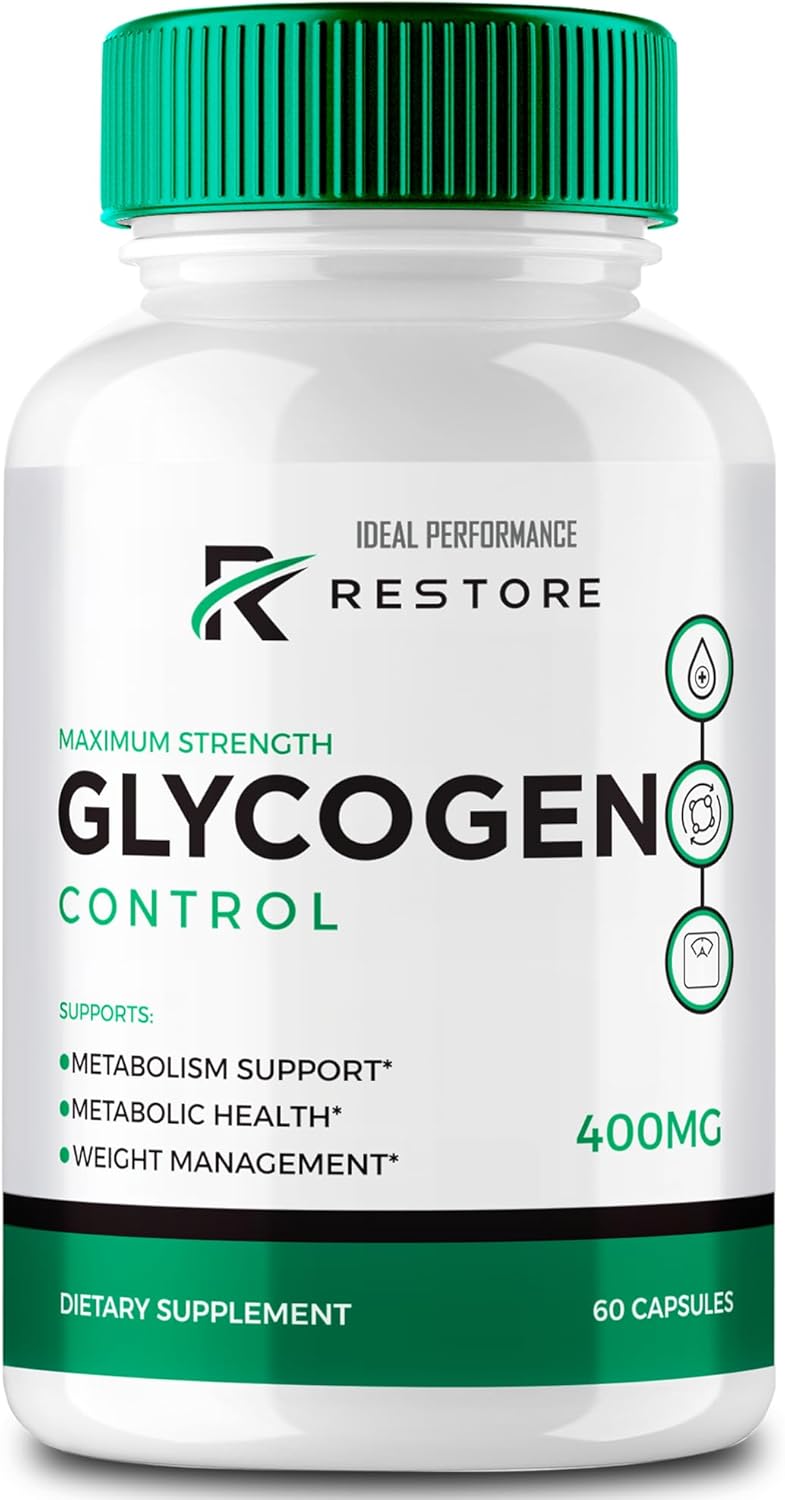 Amazon.com: Restore Glycogen Control Capsules, RestoreGlycogen All ...