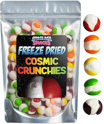 Amazon.com: Premium Freeze Dried Candy - 8 Ounce Cosmic Crunchies ...