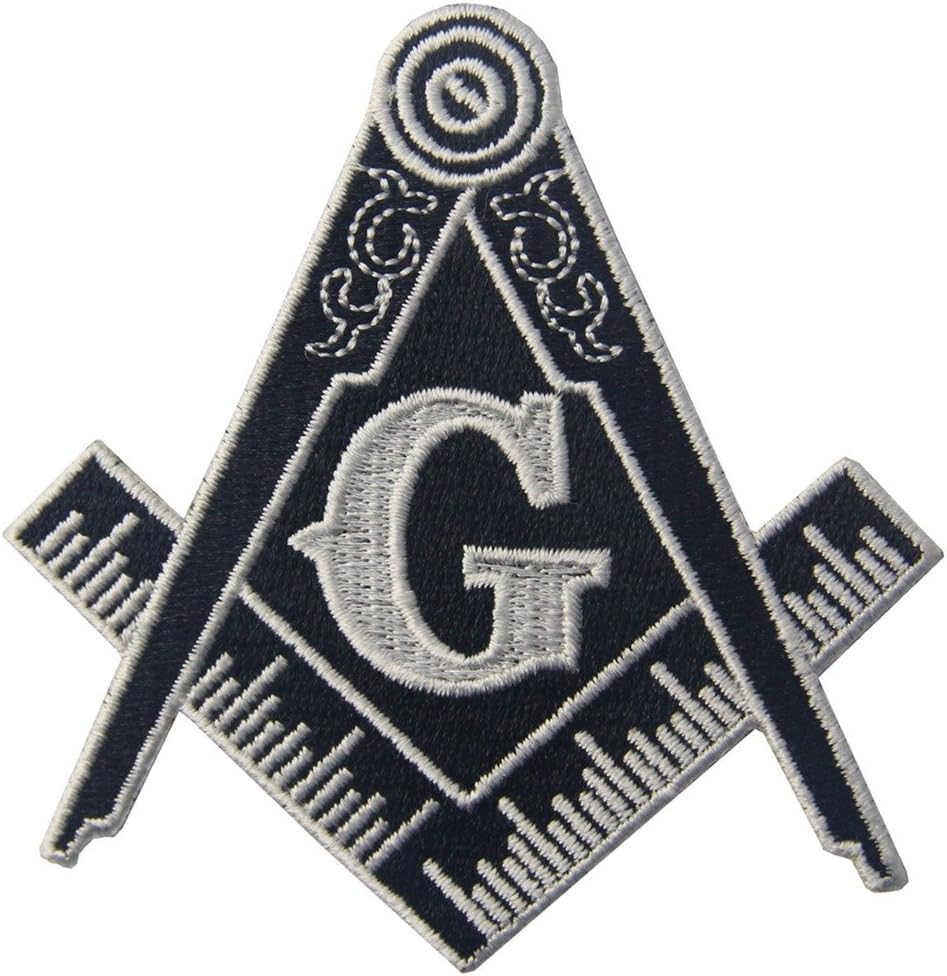 Amazon.com: Masonic Logo Emblem Embroidered Freemason Iron On Sew On ...