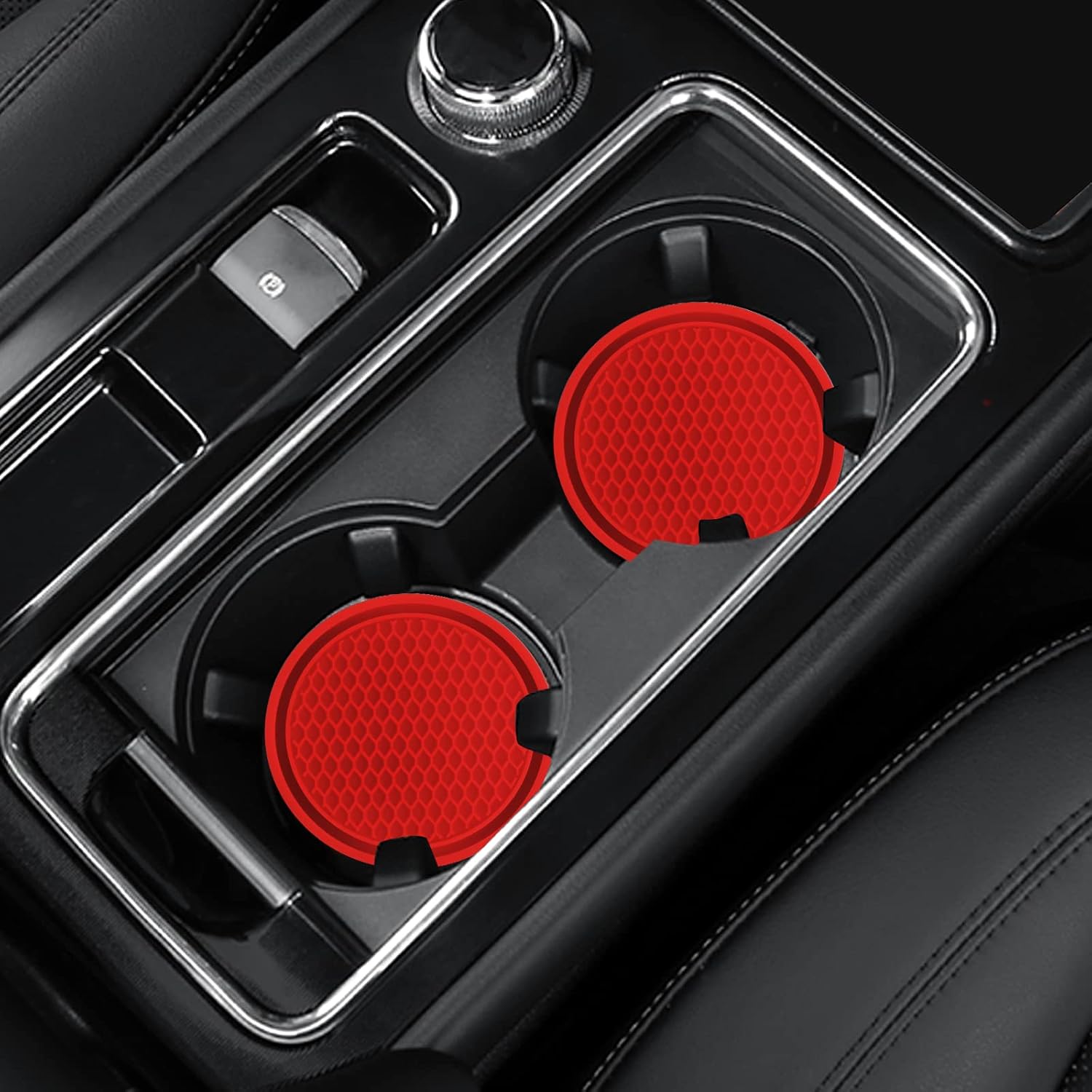 Amazon.com: 4 Pack Car Coasters, 2.75inch Universal Non-Slip Car Cup ...