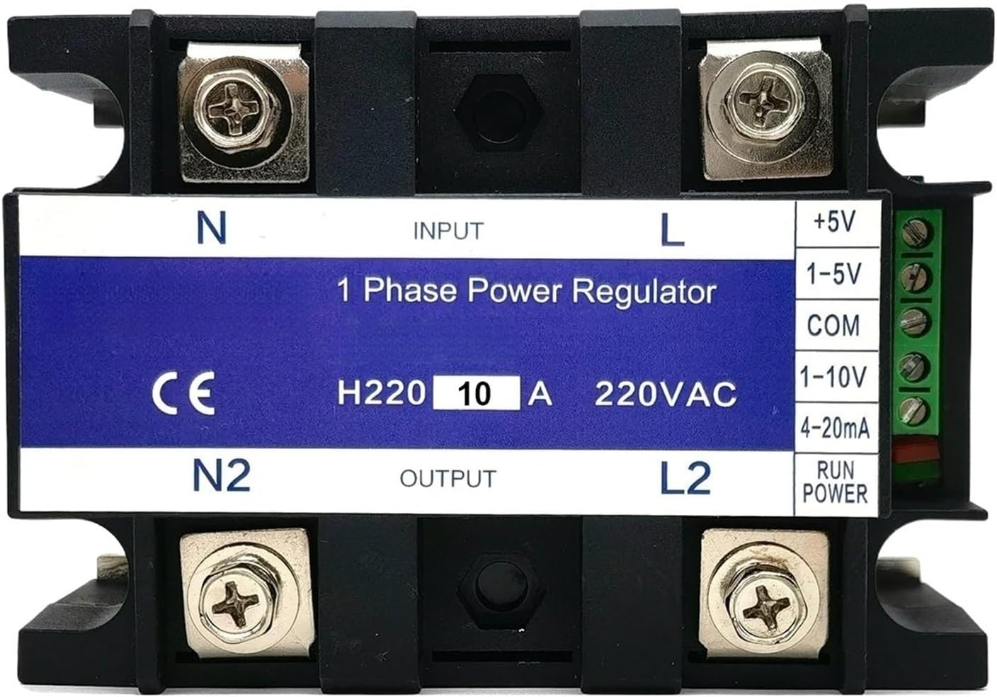 Single-Phase AC Voltage Regulation 10A 220V 0-10V 4-20mA 0-5V(SCR-H220-120A) : Amazon.ca ...