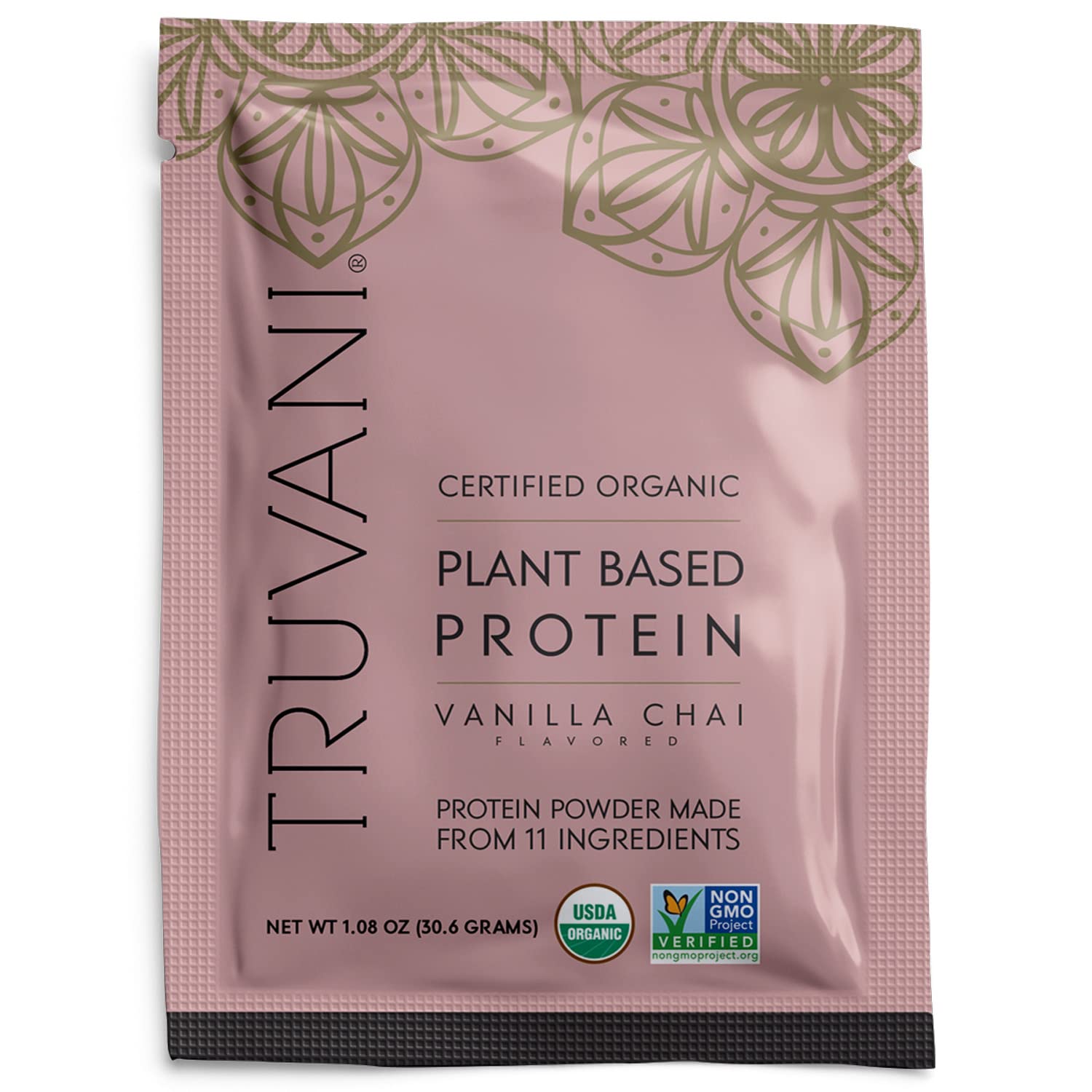 Snapklik.com : Vegan Pea Protein Powder Vanilla Chai 20g Organic Plant ...