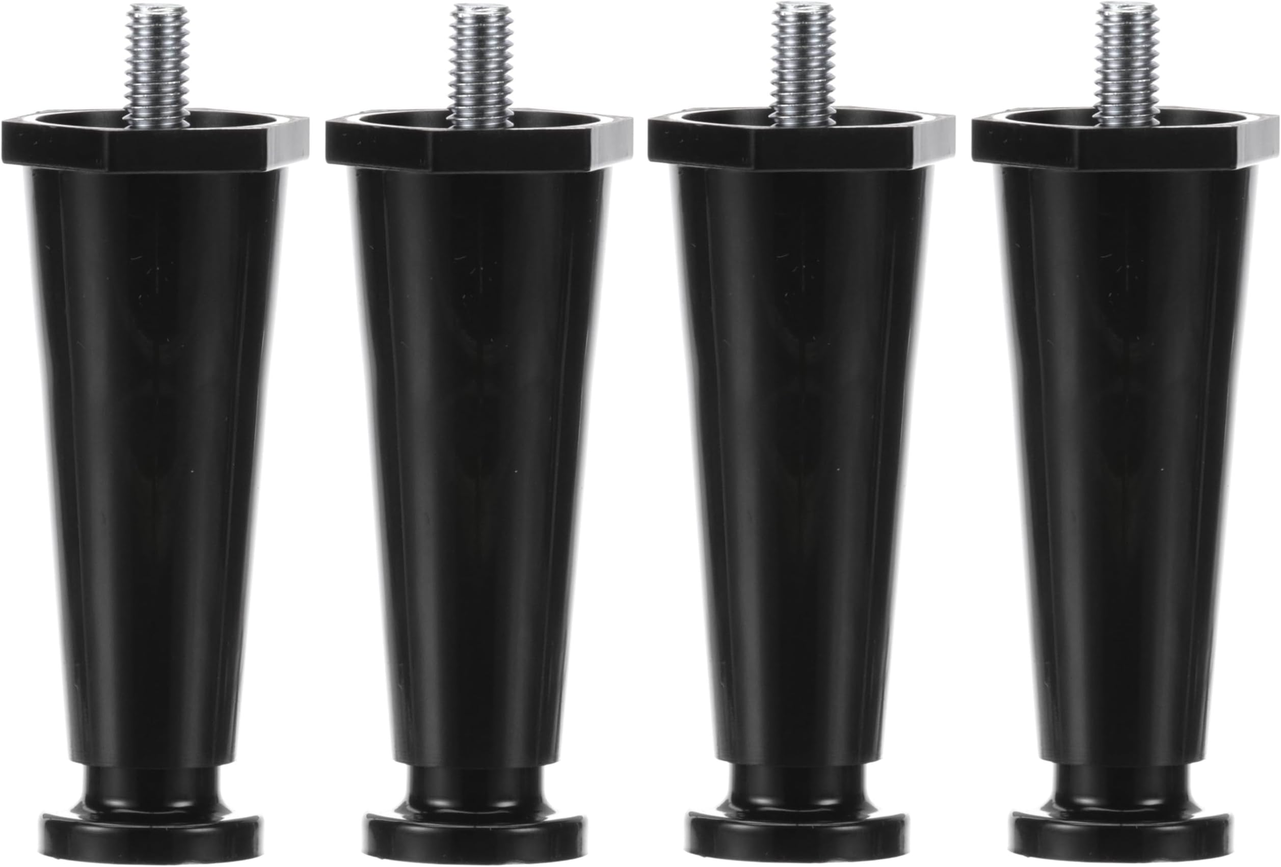 OCS Parts 4-Pack Black Thermoplastic Appliance Legs | Adjustable Height ...