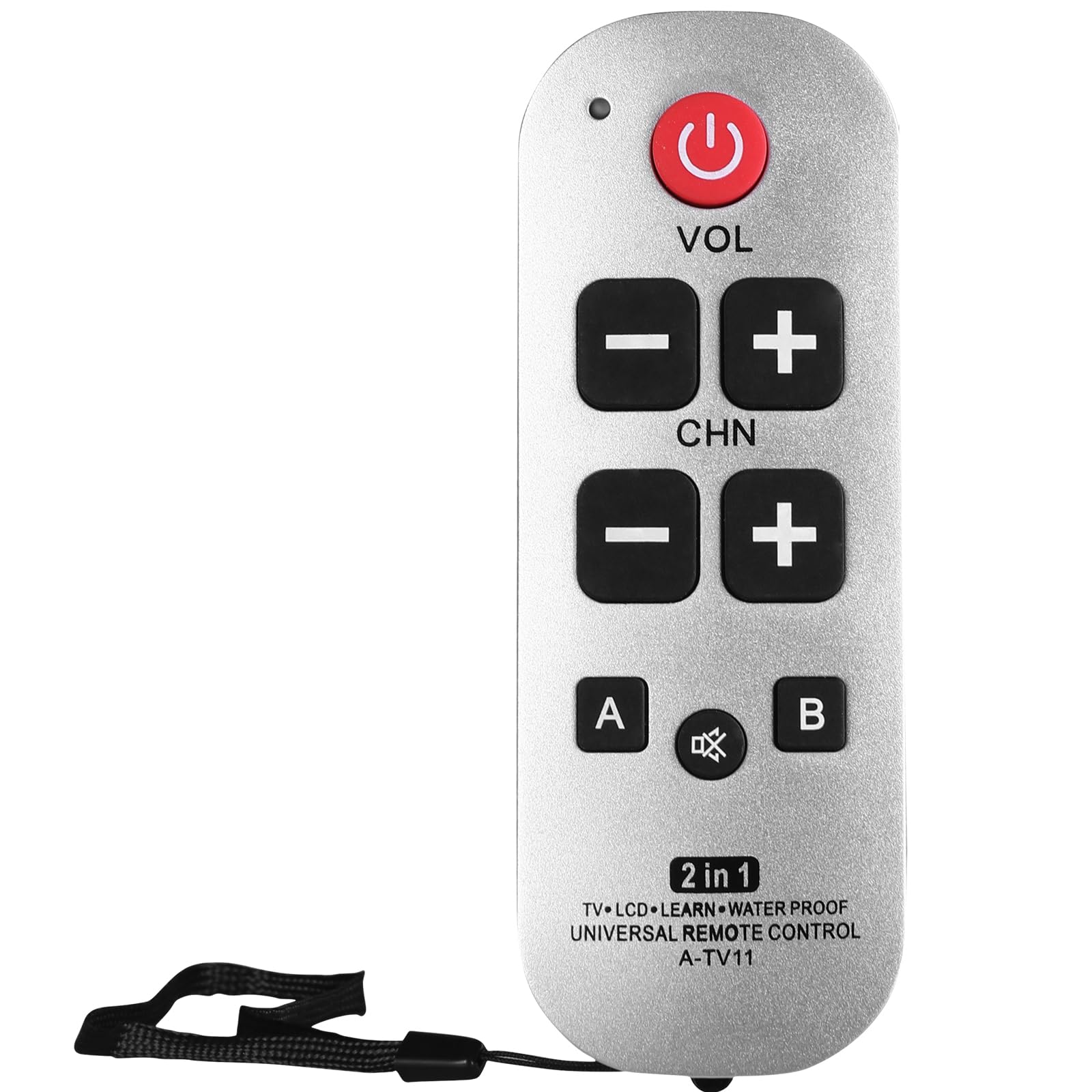 Amazon.com: Remote Control for Seniors Universal Big Button TV Learning ...