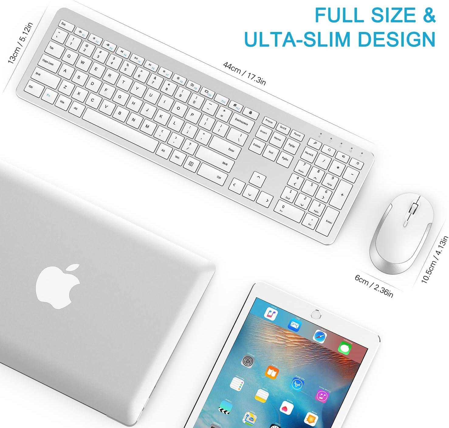 Amаzіng 🔥 Wireless Keyboard and Mouse Combo - Full Size Slim Thin ...