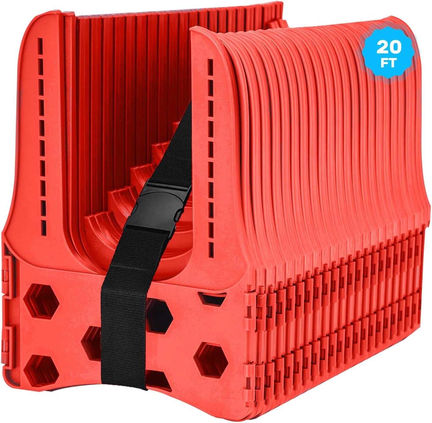 Amazon.com: RV Sewer Hose Support 20FT – Heavy-Duty Flexible Design ...