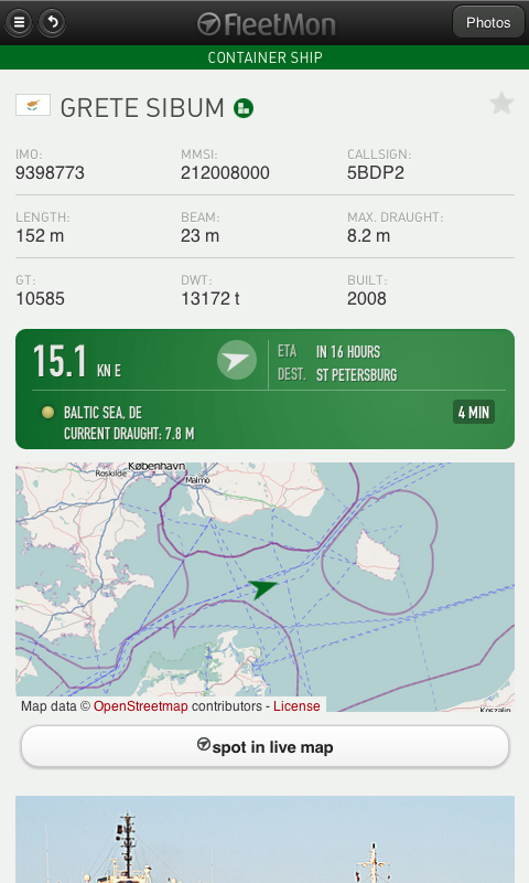 FleetMon mobile - live AIS ship positions - App on the Amazon Appstore