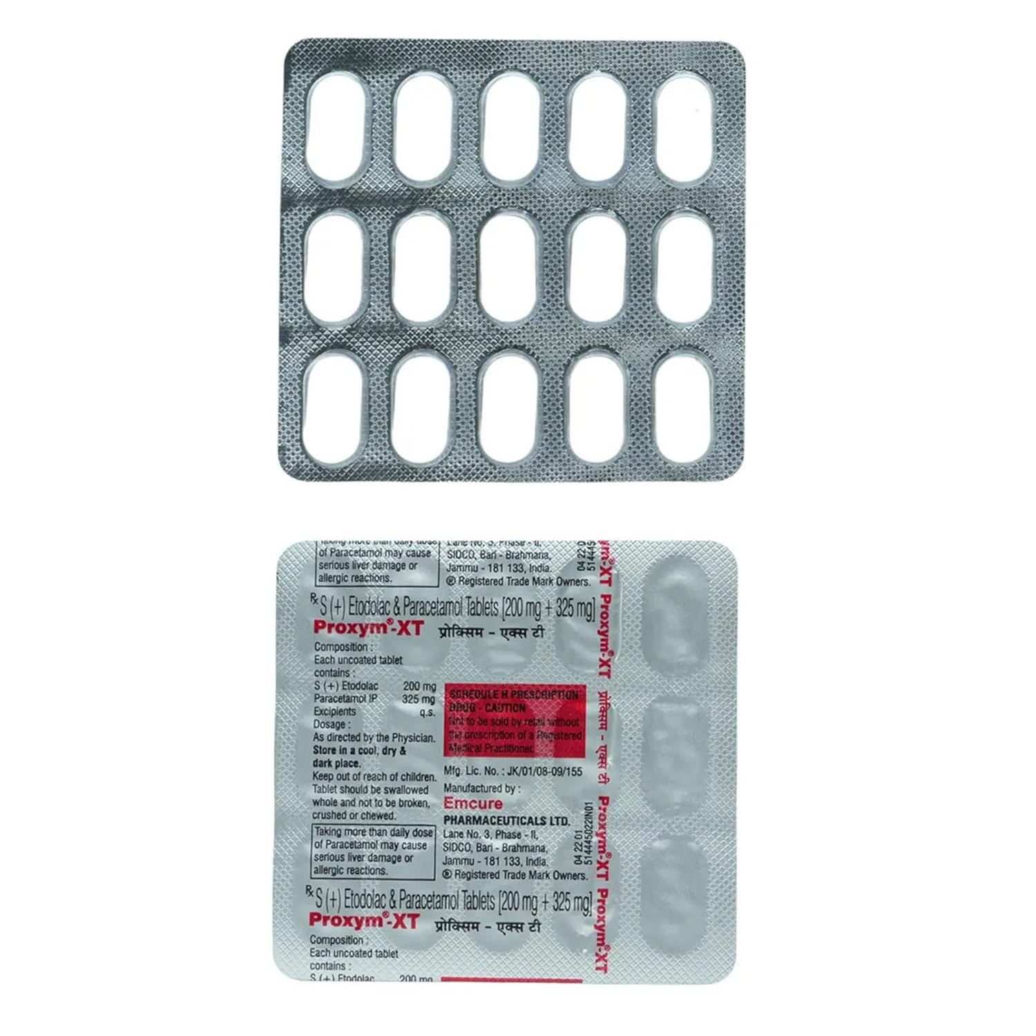 Proxym-Xt 200/325 - Strip of 15 Tablets : Amazon.in: Health & Personal Care