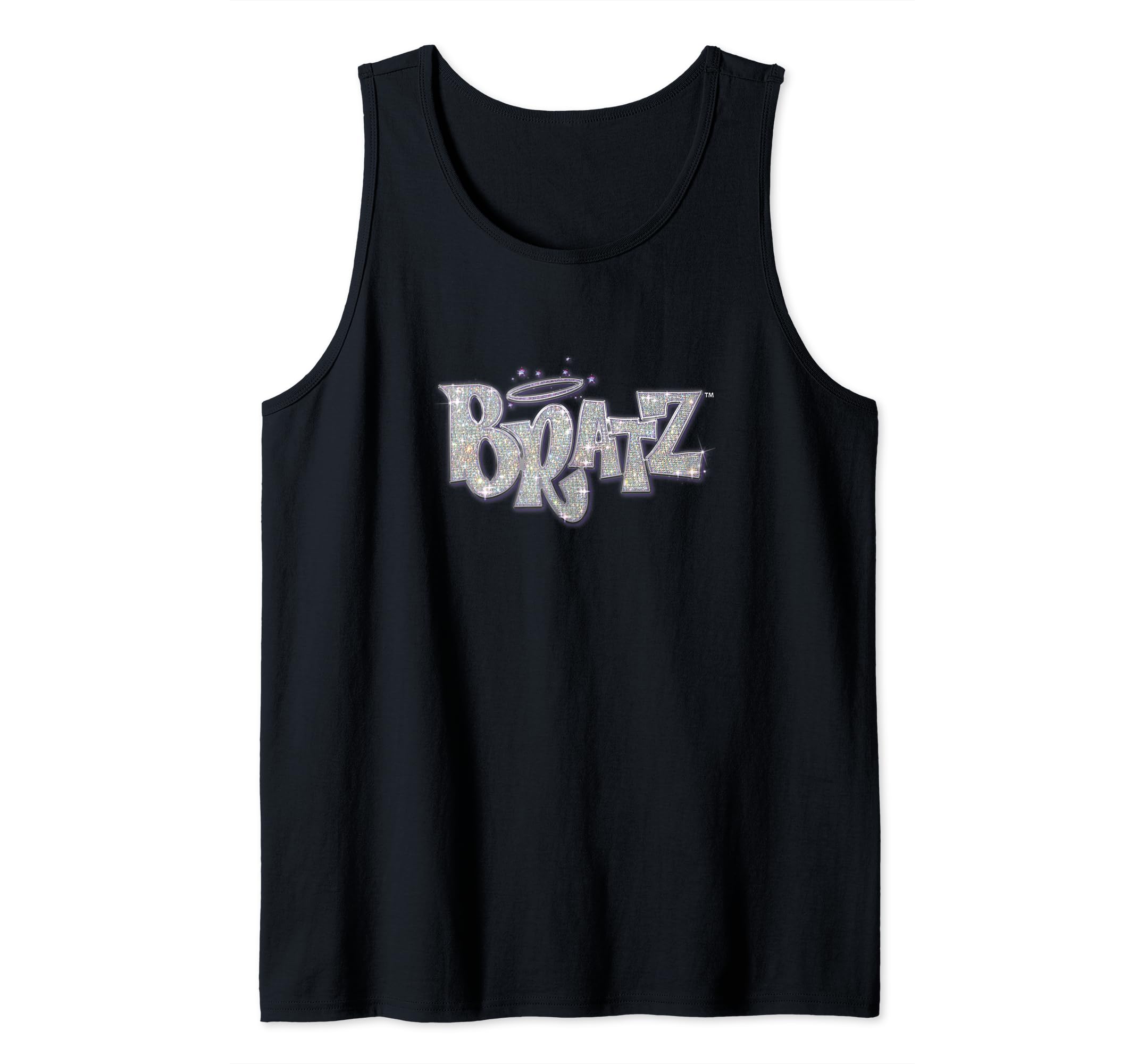 Amazon.com: Bratz Silver Glitter Logo Purple Lining Angel Halo Sparkles ...