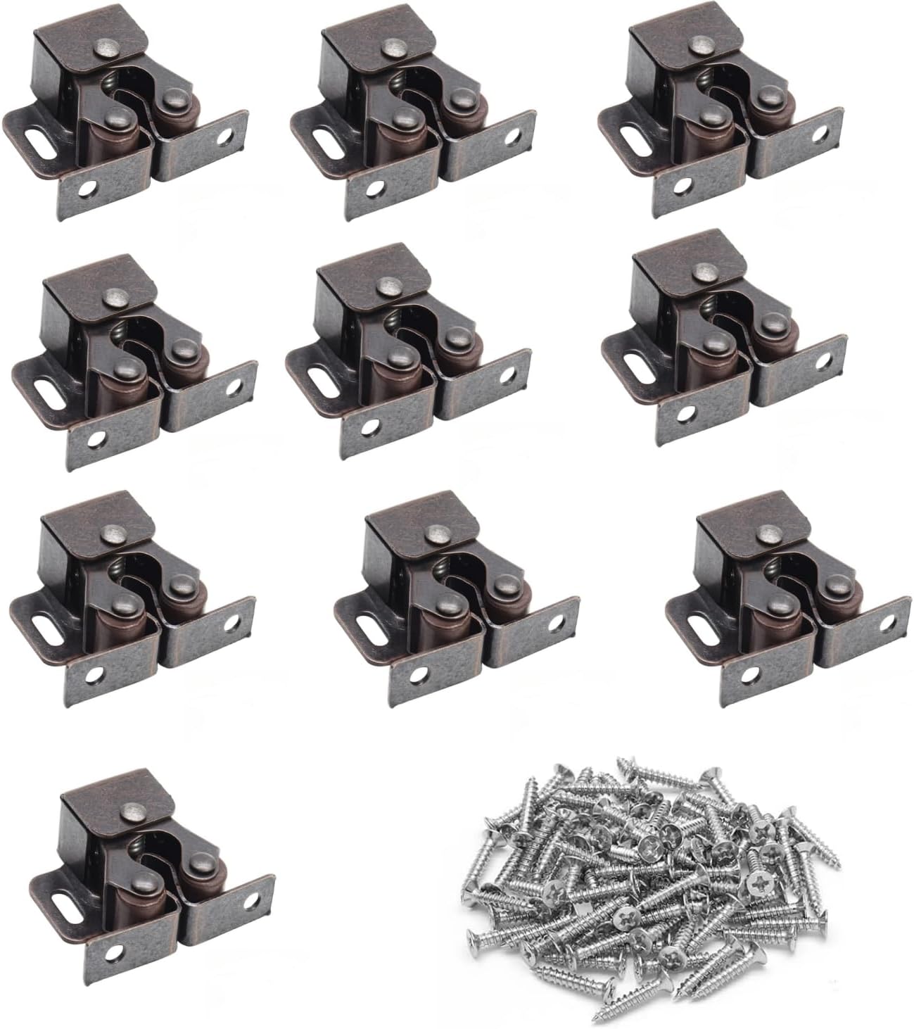 Double Roller Catch Door Ball Catch Latches with Spear Strike for ...
