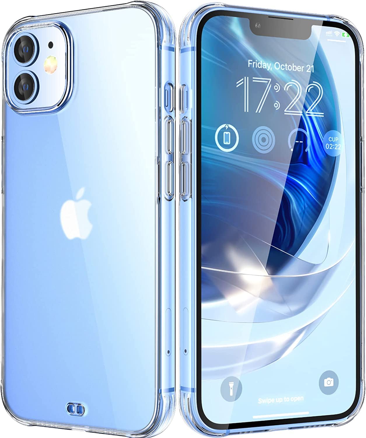 Amazon.com: ORIbox for iPhone 12 and iPhone 12 Pro Case Clear ...