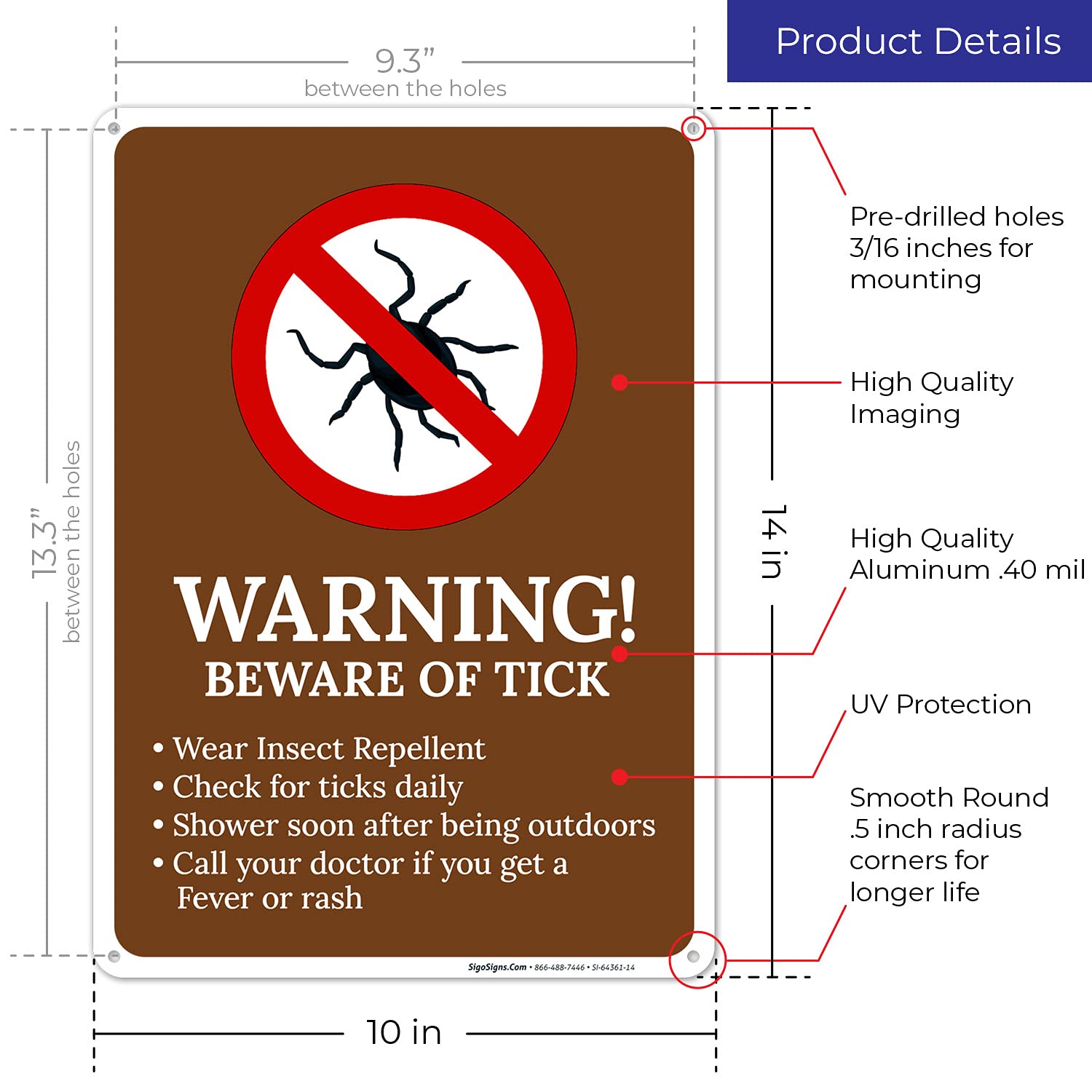 Tick Warning Signs