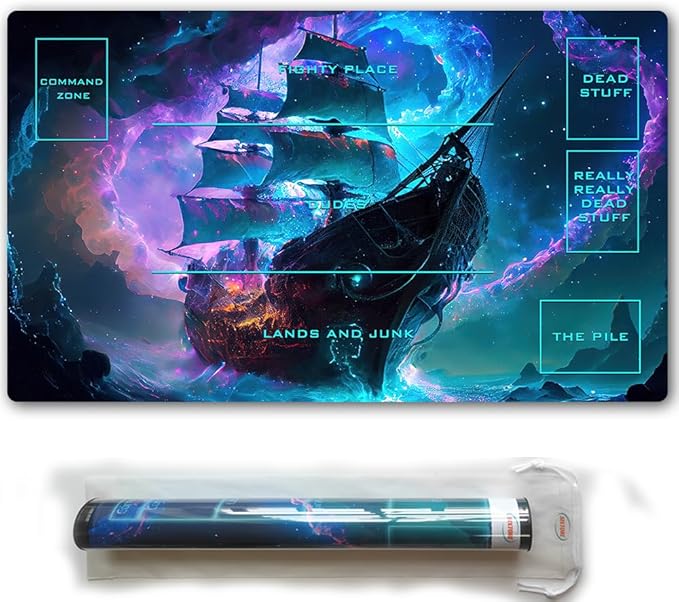 Amazon.com: MTG Playmat with Free Plastic Storage Tube and Bag - Sewing ...