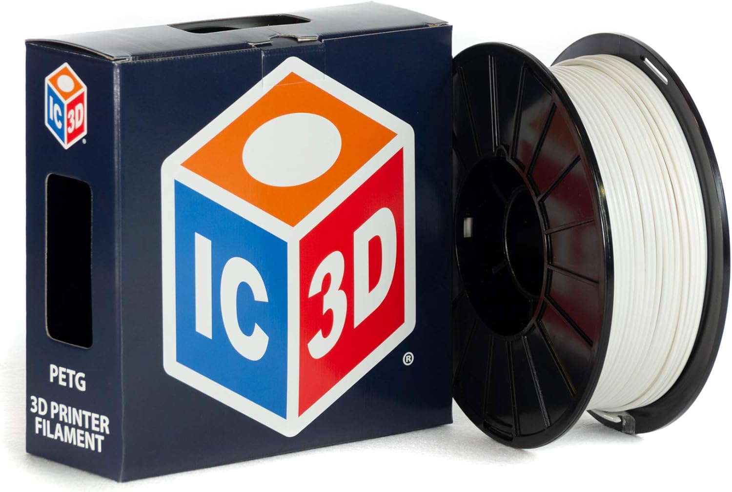 Amazon.com: IC3D White 2.85mm PETG 3D Printer Filament - 1kg Spool ...