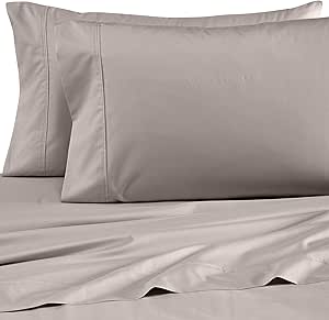 Amazon.com: Wamsutta Dream Zone Percale 500-Thread-Count Queen Sheet ...