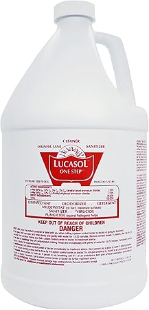 Amazon.com: Lucasol ONE Step Hospital Grade Disinfectant (Gallon ...