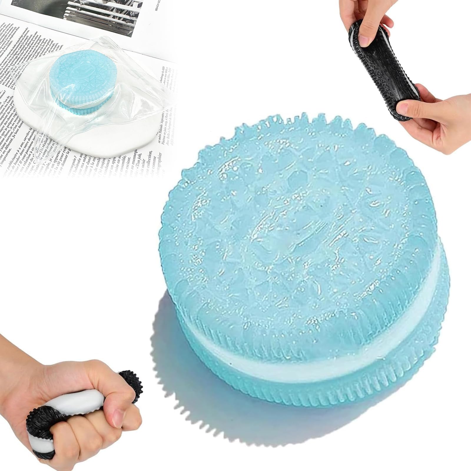 Amazon.com: Handmade Silicone Stress Relief Squishy Toy,2025 New Stress ...