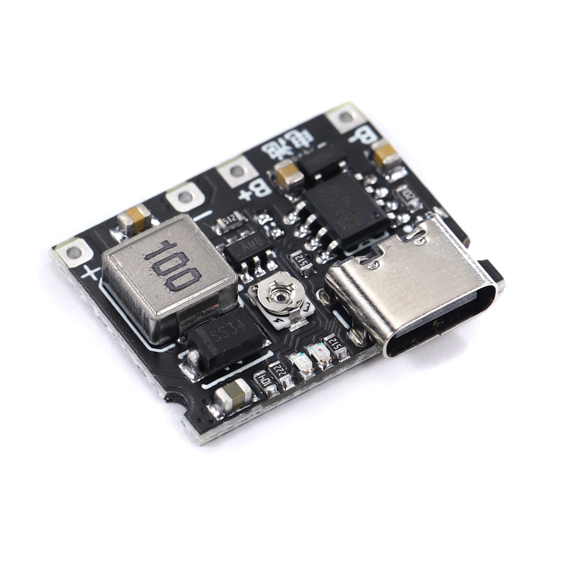 Snapklik.com : 18650 Lithium Li-ion 37V 42V Battery Charger Board DC-DC ...