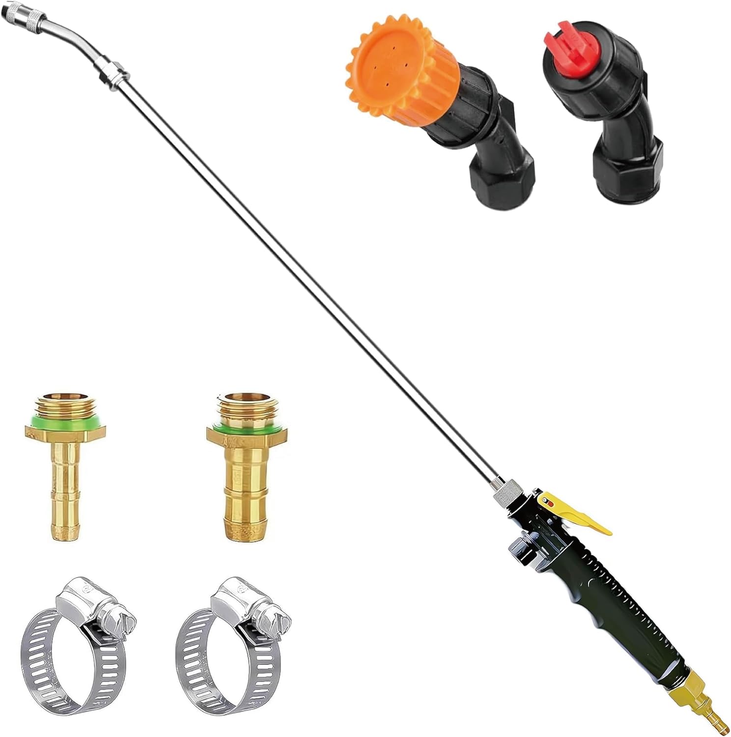 Amazon.com: Stainless Steel Sprayer Wand Replacement with 3 Types of ...