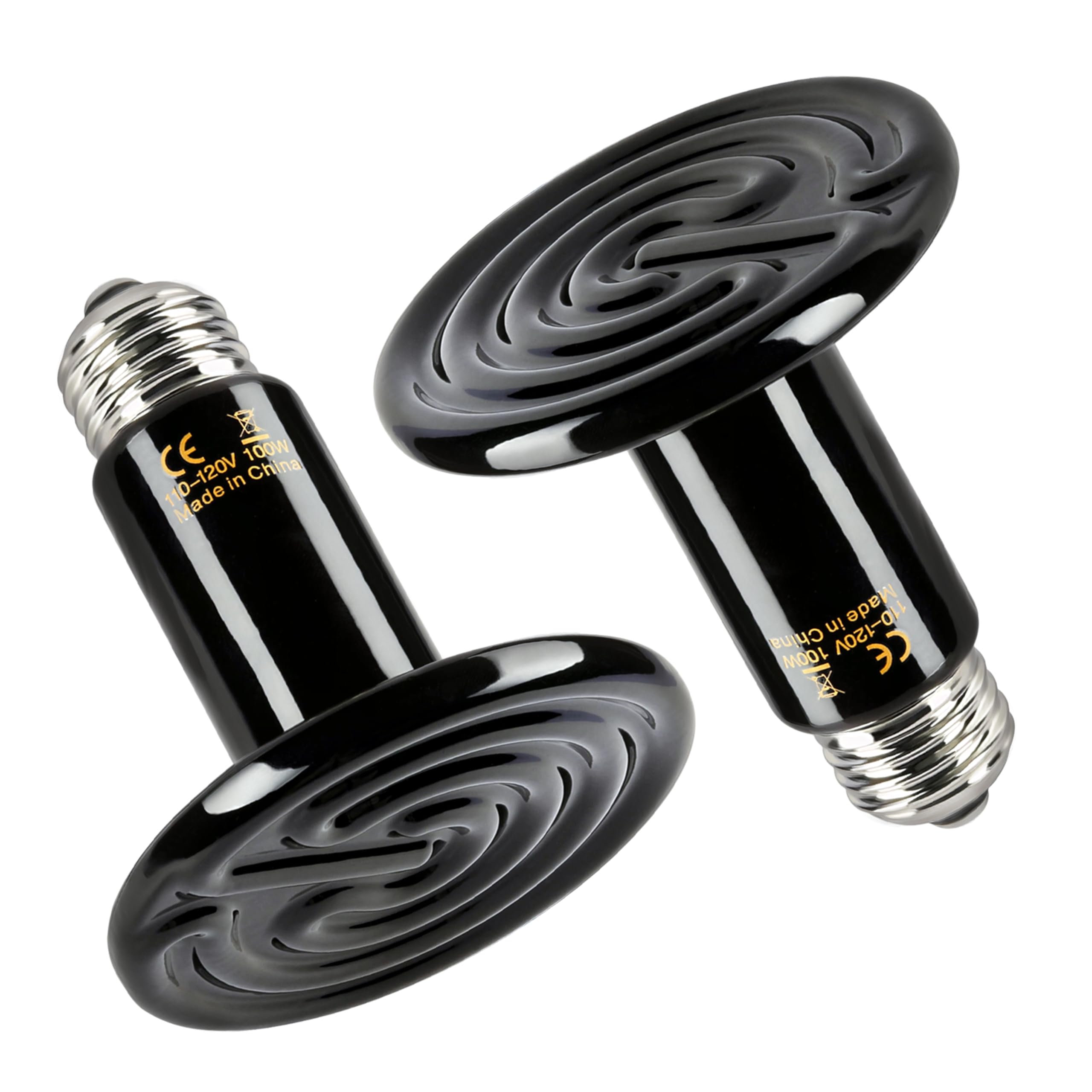 Snapklik.com : 100W Reptile Heat Lamp Ceramic Heat Emitter, No Light ...