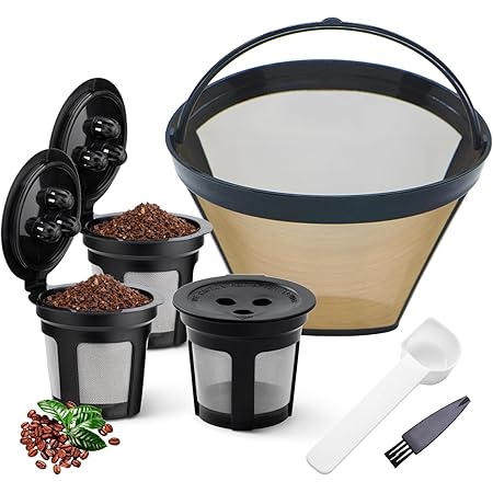 Amazon.com: Ninja 134KKW300 Coffee Permanent Filter for CFP Dual Brew ...