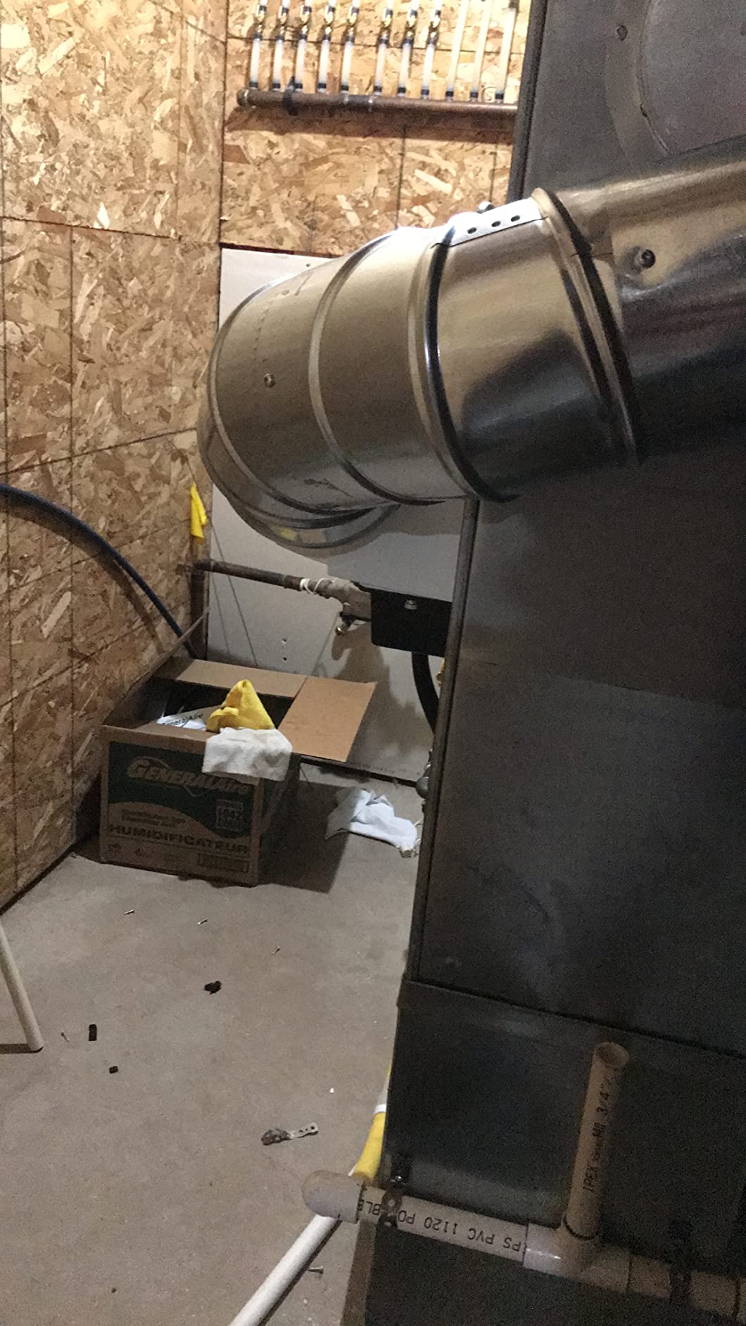 GeneralAire Legacy Flow Through Humidifier with Manual Humidistat ...