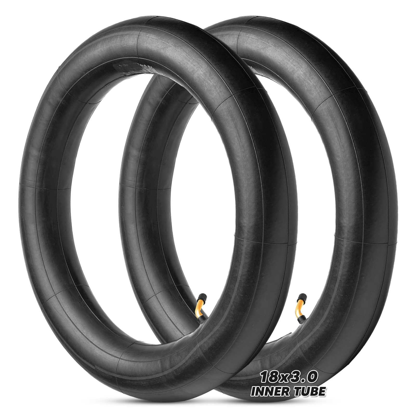 Amazon.com : 18x3.0 Inner Tube with Bent Valve for Ebike | 18x3 inch ...