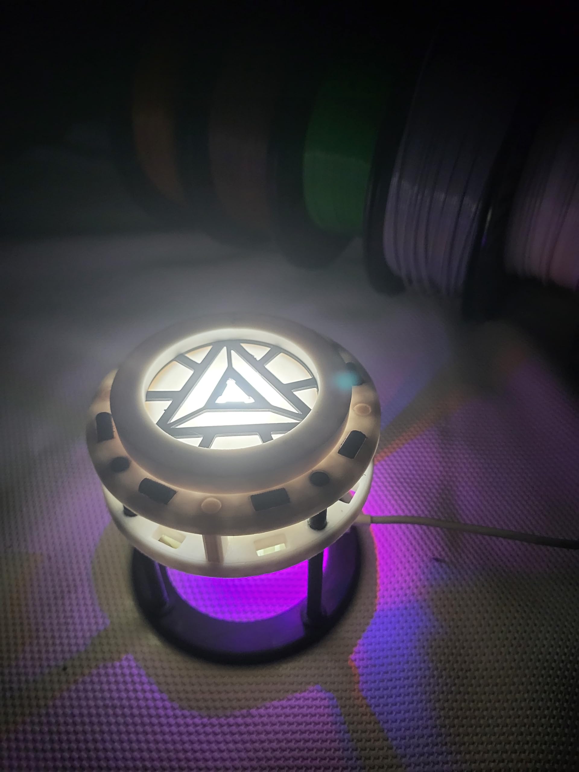 Buy Arc Reactor Themed LED Night Lamp Online at Low Prices in India ...