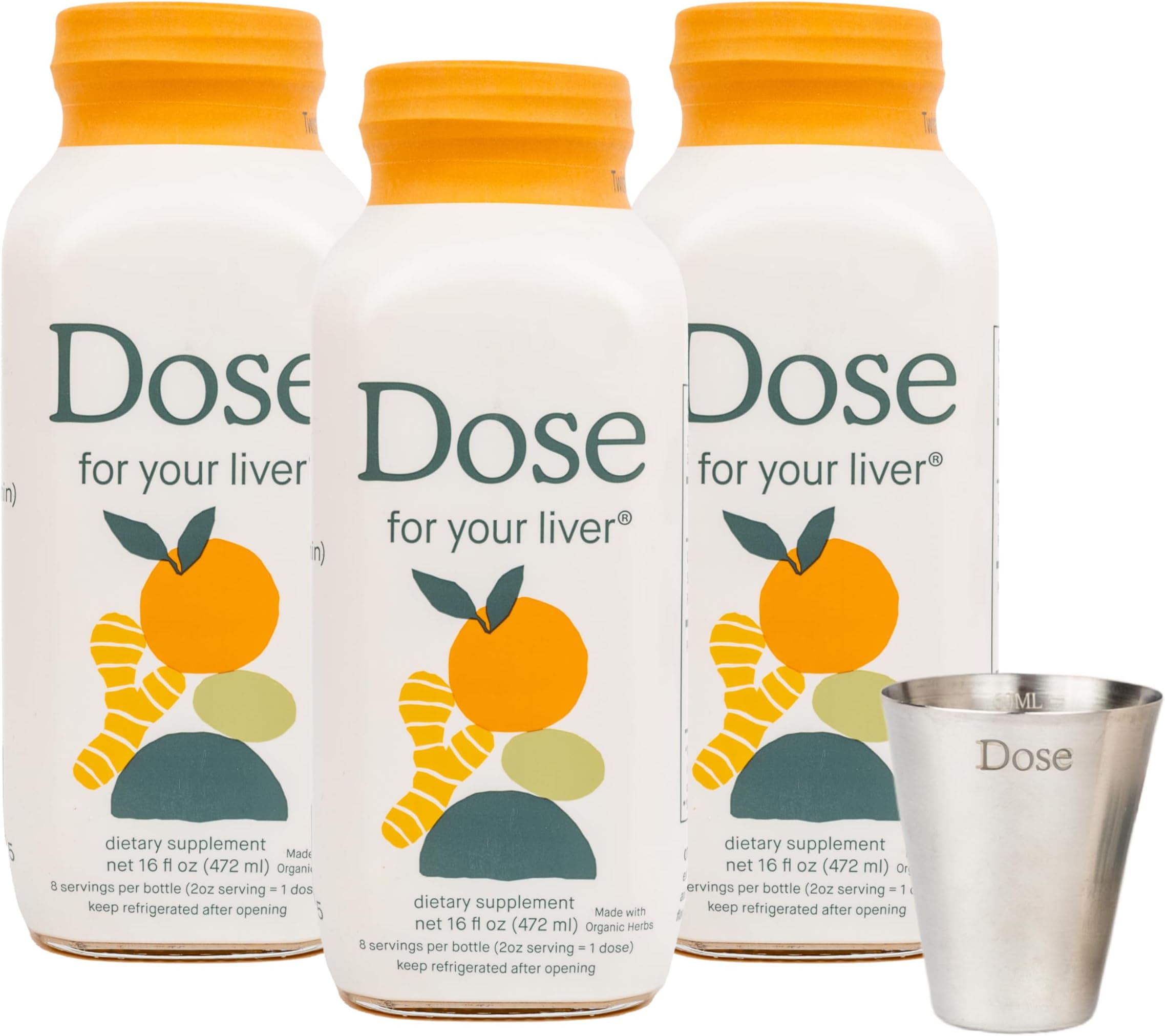 Amazon.com: DOSE for Your Liver Support Supplement Shot| Non GMO, Vegan ...