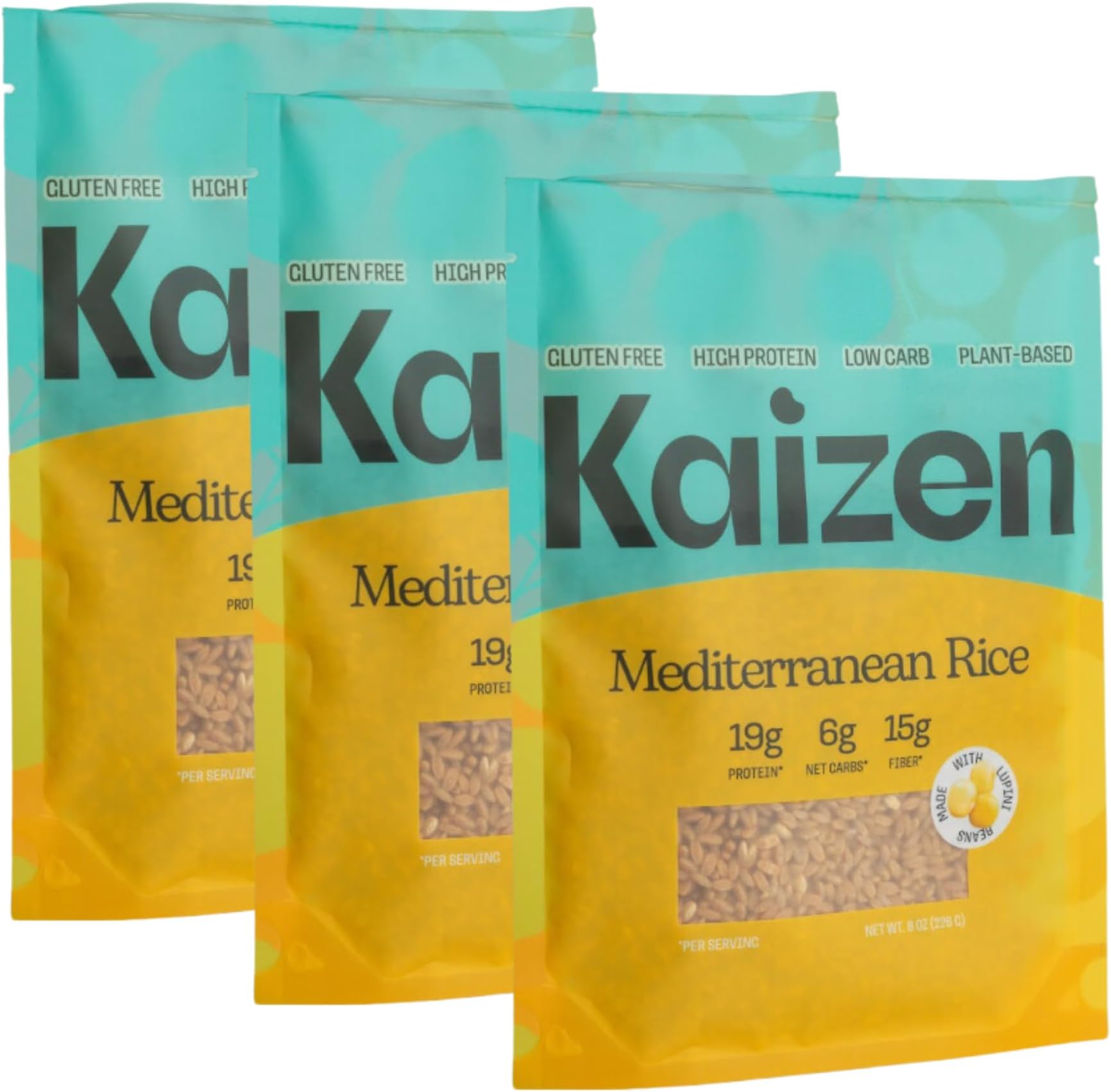 Amazon.com : Kaizen Low Carb Keto Mediterranean Rice -High Protein (20g ...