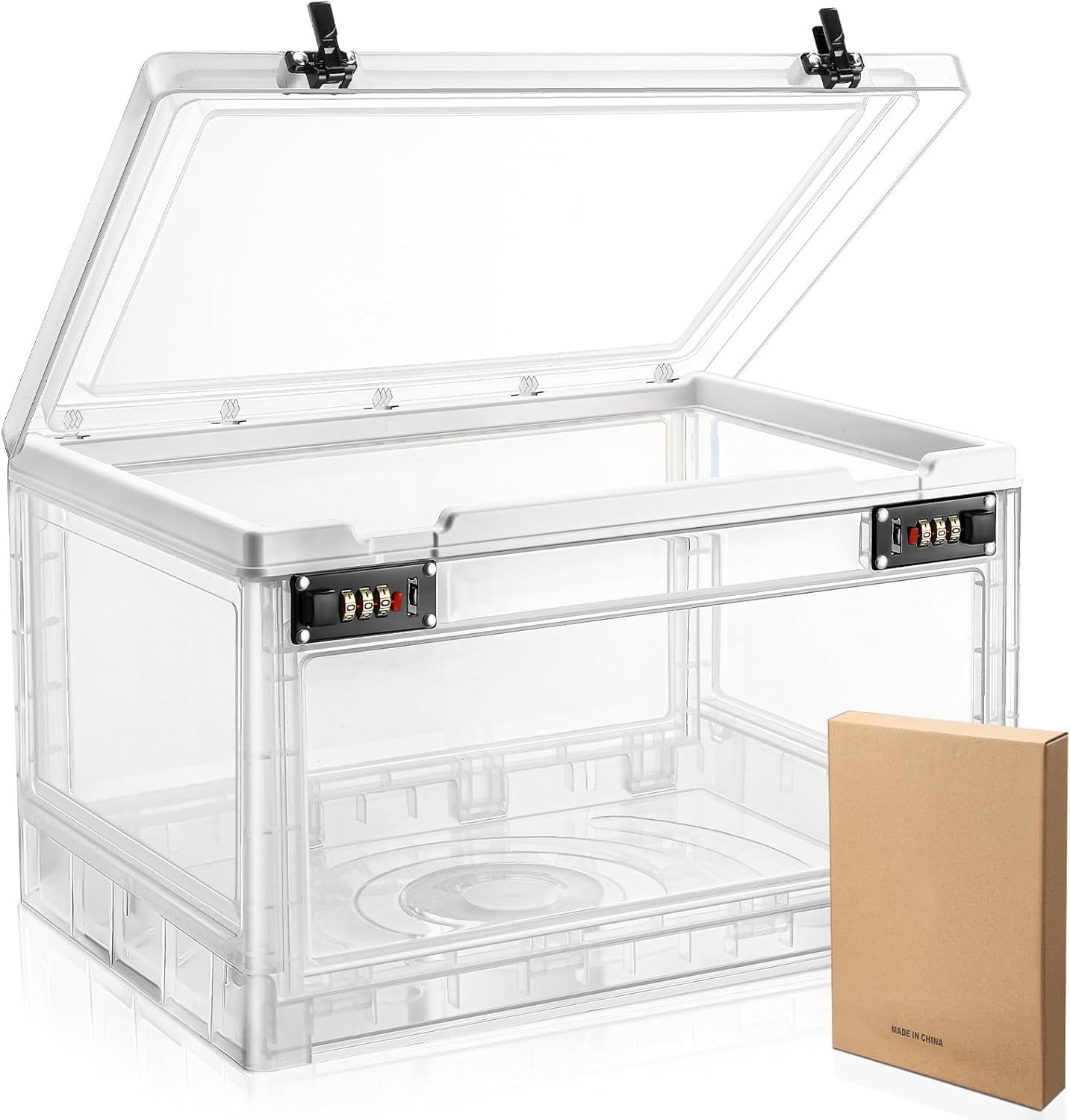 Amazon.com: Yalikop 1 Pcs Large Medicine Lockable Box Lockable Storage ...